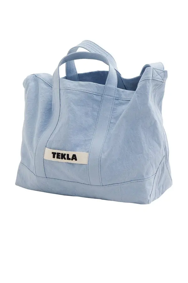Tekla Beach Bag - Isle Blue | Editorialist